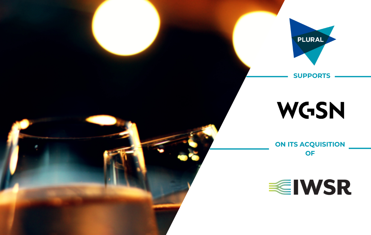 Plural Strategy supports WGSN on its acquisition of IWSR